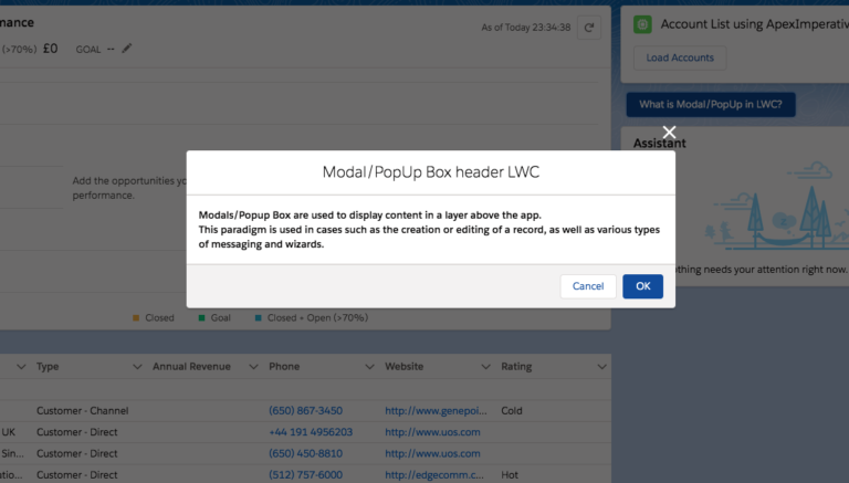 Modal/Popup Lightning Web Component(LWC) - Salesforce Blog