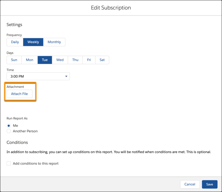 Attach .csv Files to Report Subscriptions - Salesforce Blog
