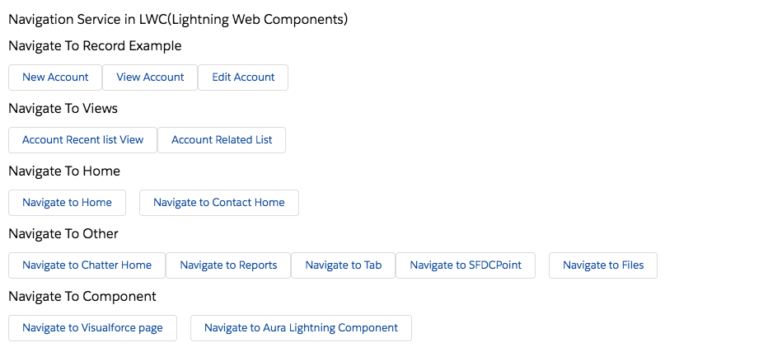 Navigation Service in LWC(Lightning Web Components) - Salesforce Blog